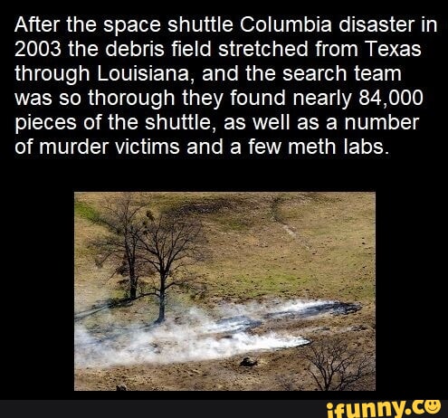 Space Shuttle Columbia Debris Field
