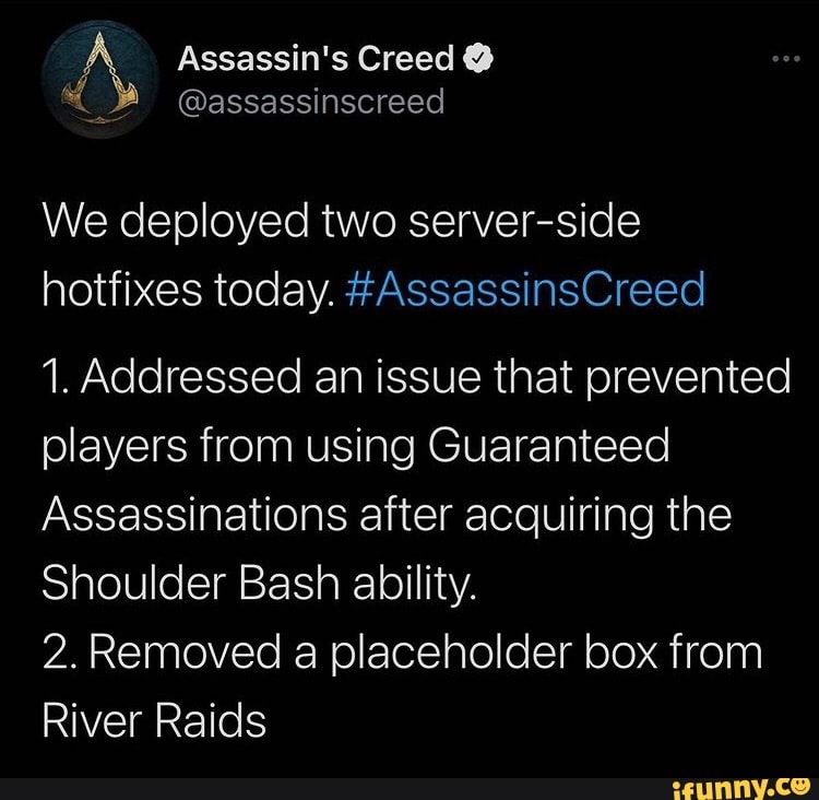 Hotfixes memes. Best Collection of funny Hotfixes pictures on iFunny