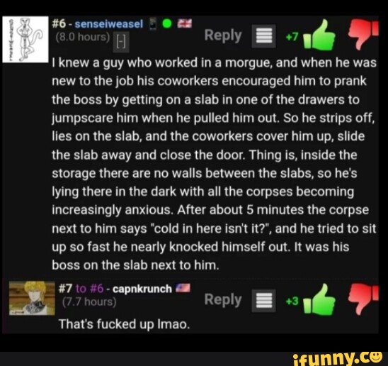 Morgue memes. Best Collection of funny Morgue pictures on iFunny