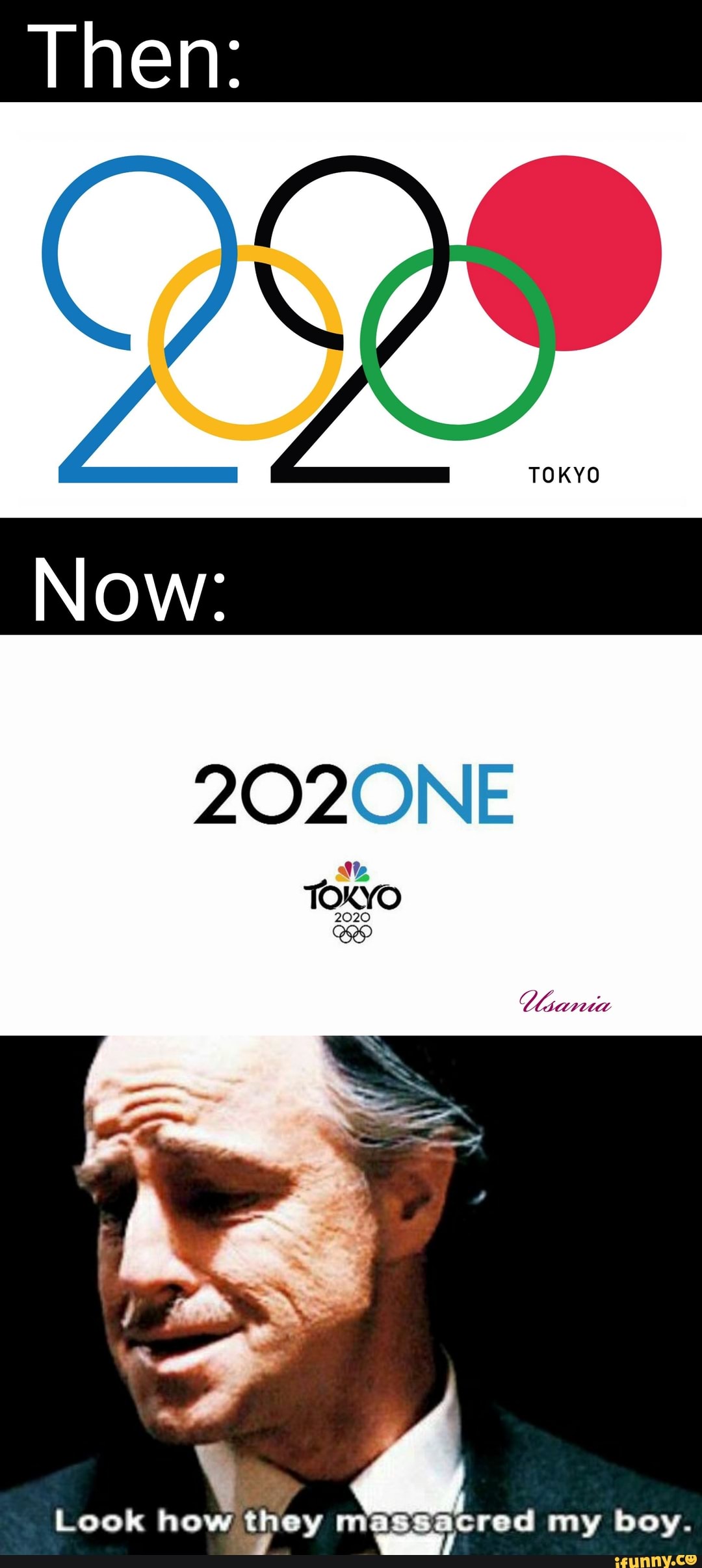 Then: Now: TOKYO 22O2ONE TOKYO BO santa Look how they massacred my boy ...