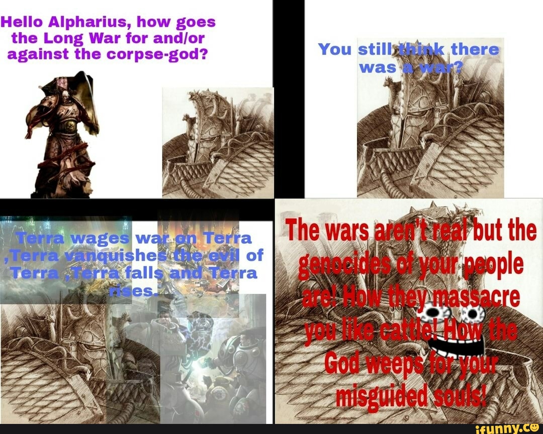 Alpharius memes. Best Collection of funny Alpharius pictures on iFunny