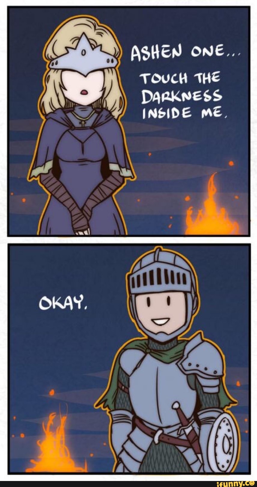 ASHEN ONE... TOUCH THE DARKNESS INSIDE ME, WW - iFunny