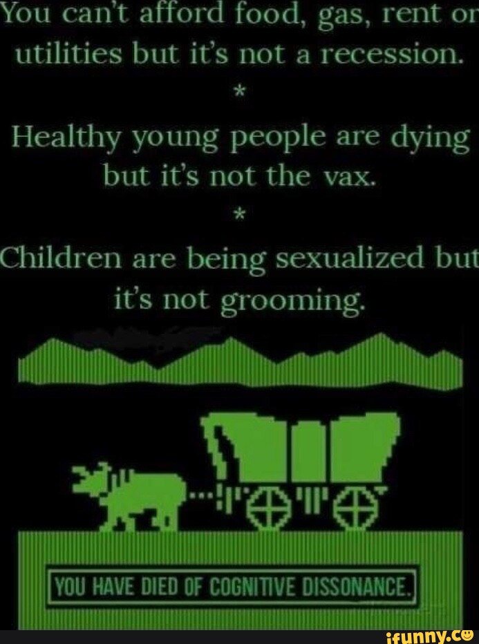 You cant afford food, gas, rent or utilities but it's not a recession ...