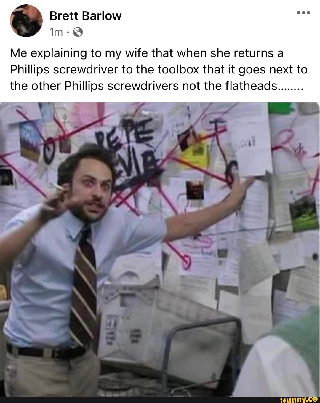 Brett Barlow Me explaining to my wife that when she returns a Phillips ...