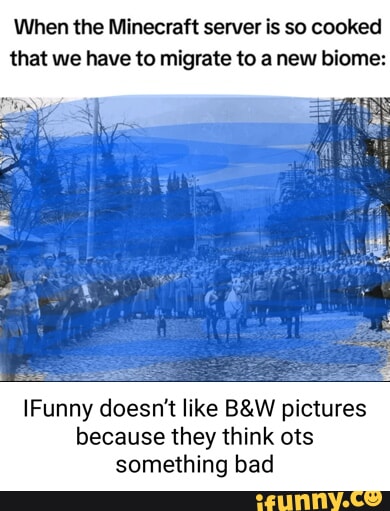 When the Minecraft server is so cooked that we have to migrate to a new ...