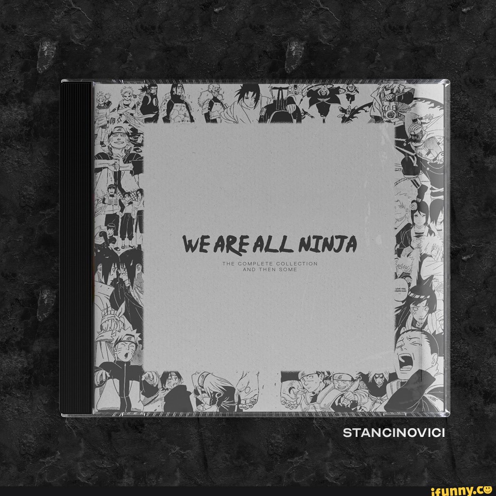 My Naruto Tribute - Album Cover Design - iFunny