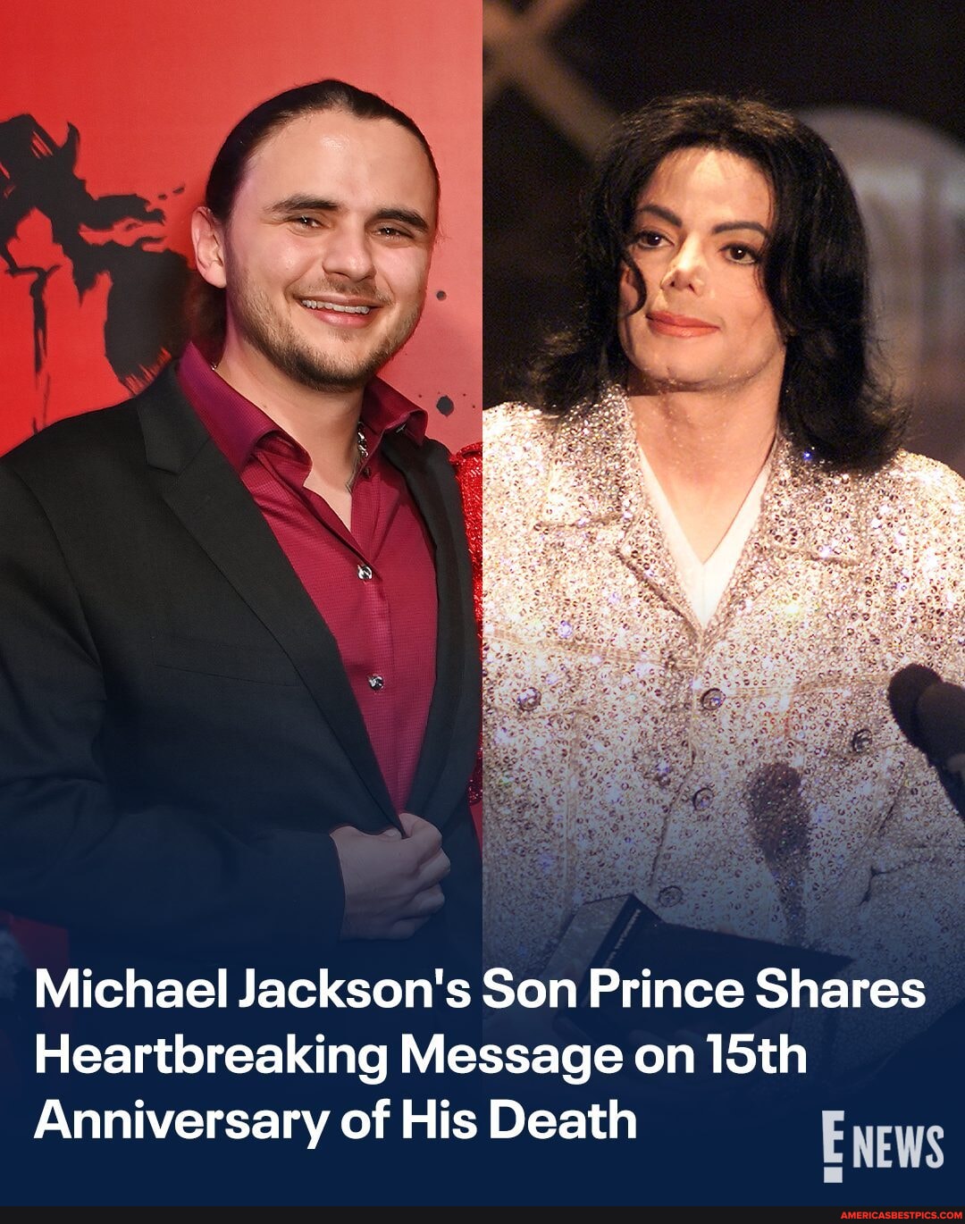 Prince Jackson is remembering his father. ️ See his bittersweet tribute ...