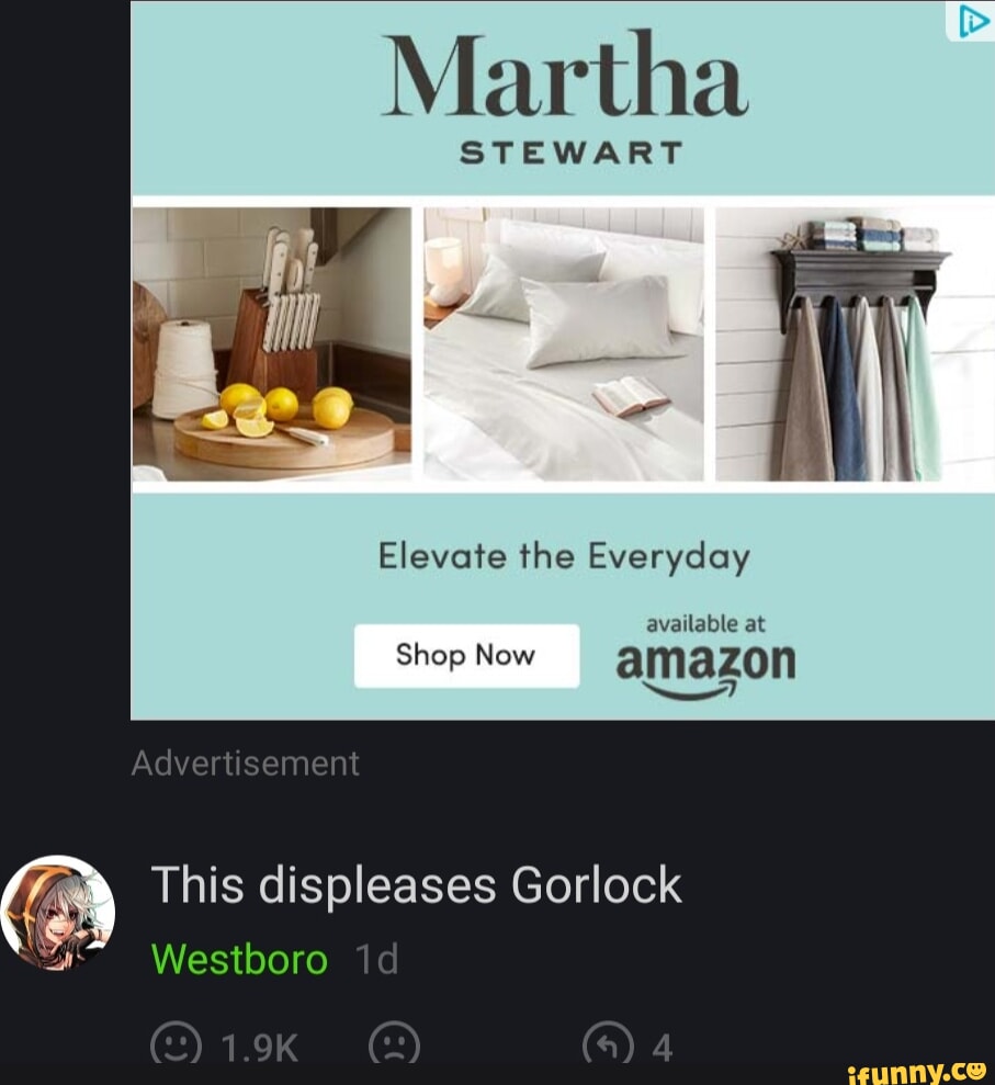 Martha STEWART I Elevate the Everyday available at Shop Now amazon This ...