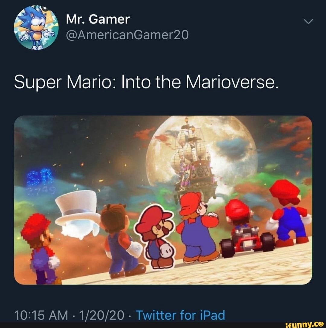 Marioverse memes. Best Collection of funny Marioverse pictures on iFunny