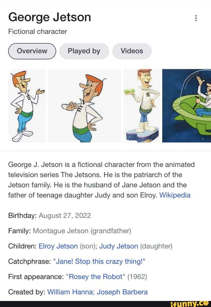 Jetsons memes. Best Collection of funny Jetsons pictures on iFunny