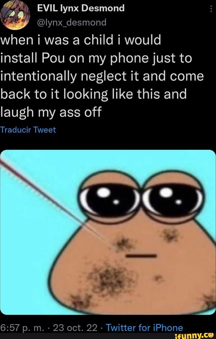 Pou memes. Best Collection of funny Pou pictures on iFunny