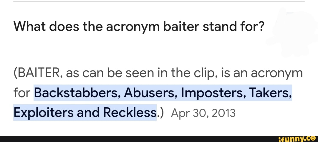 Acronym memes. Best Collection of funny Acronym pictures on iFunny