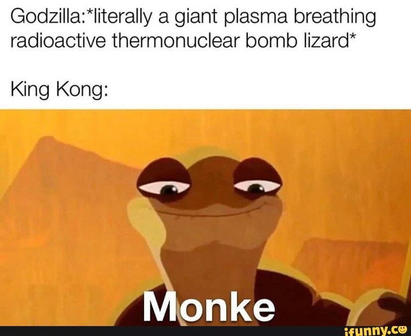 A giant plasma breathing radioactive thermonuclear bomb lizard* King ...