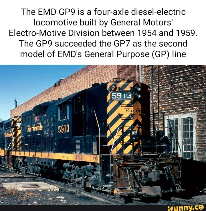 The EMD is a four-axle diesel-electric locomotive built by General ...