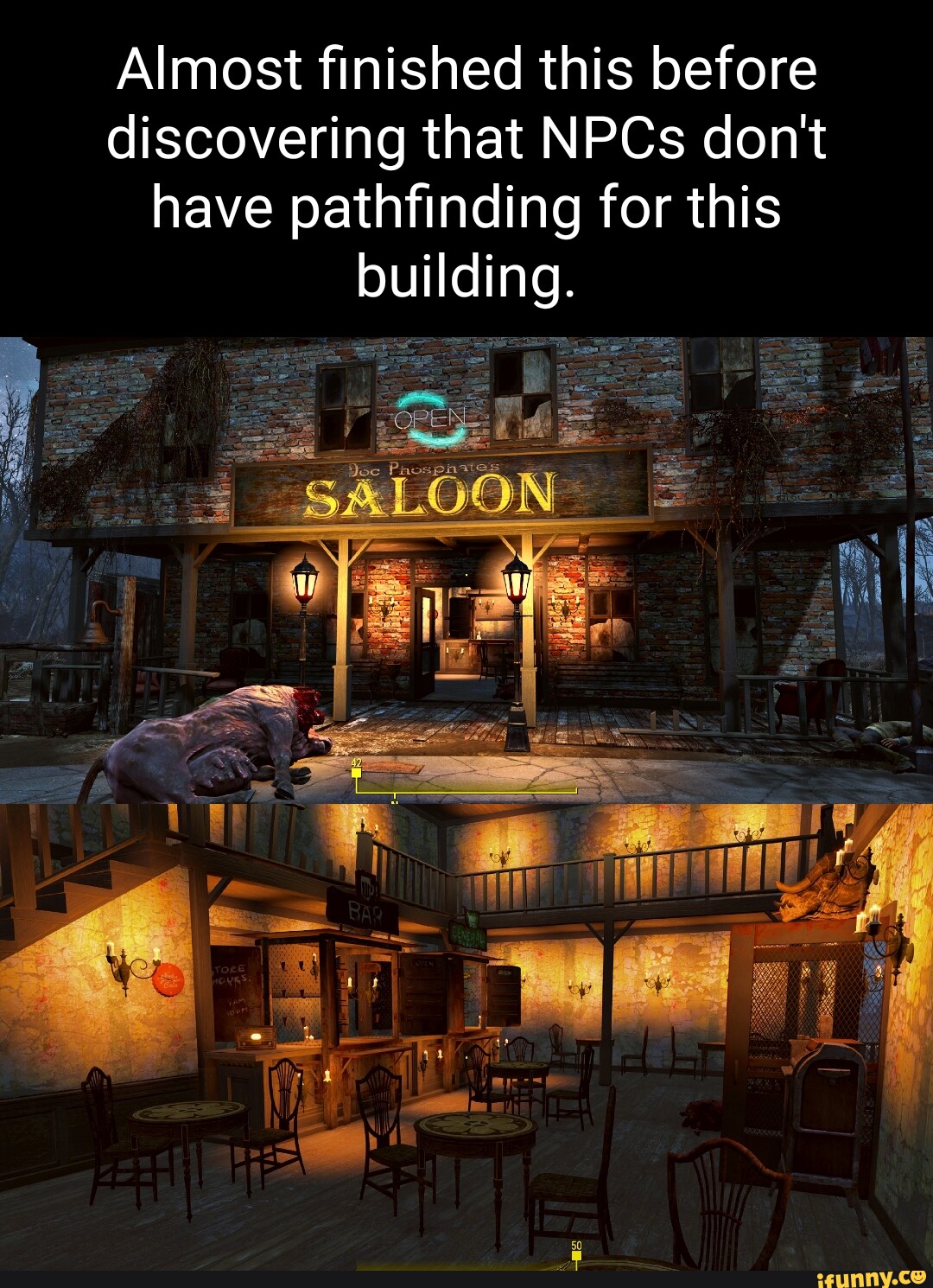 Almost finished this before discovering that NPCs don't have ...