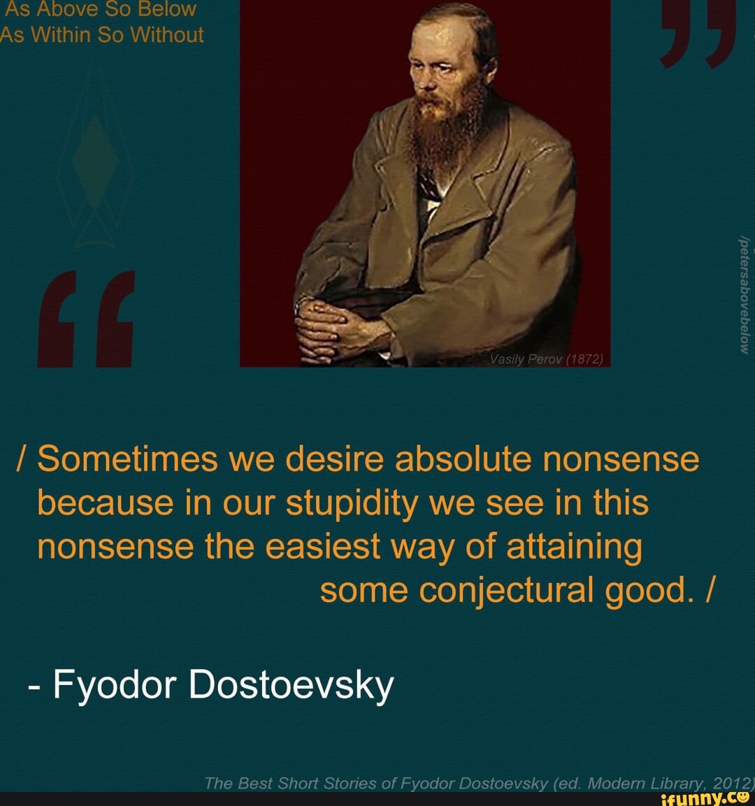 Dostoevsky memes. Best Collection of funny Dostoevsky pictures on iFunny