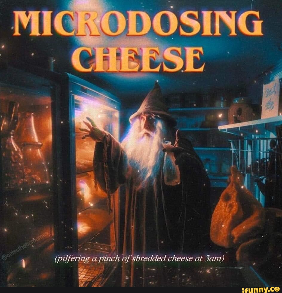 (pilfering-a pinch of shredded cheese at - iFunny