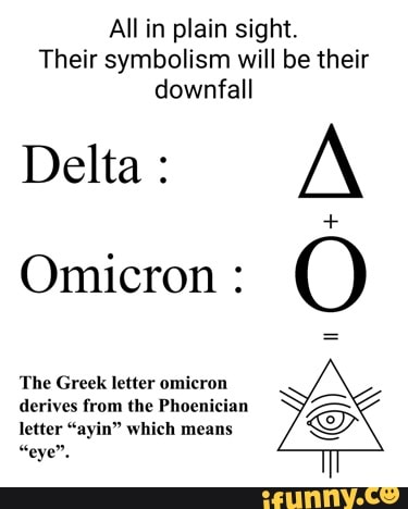 All in plain sight. Their symbolism will be their downfall Delta : A ...