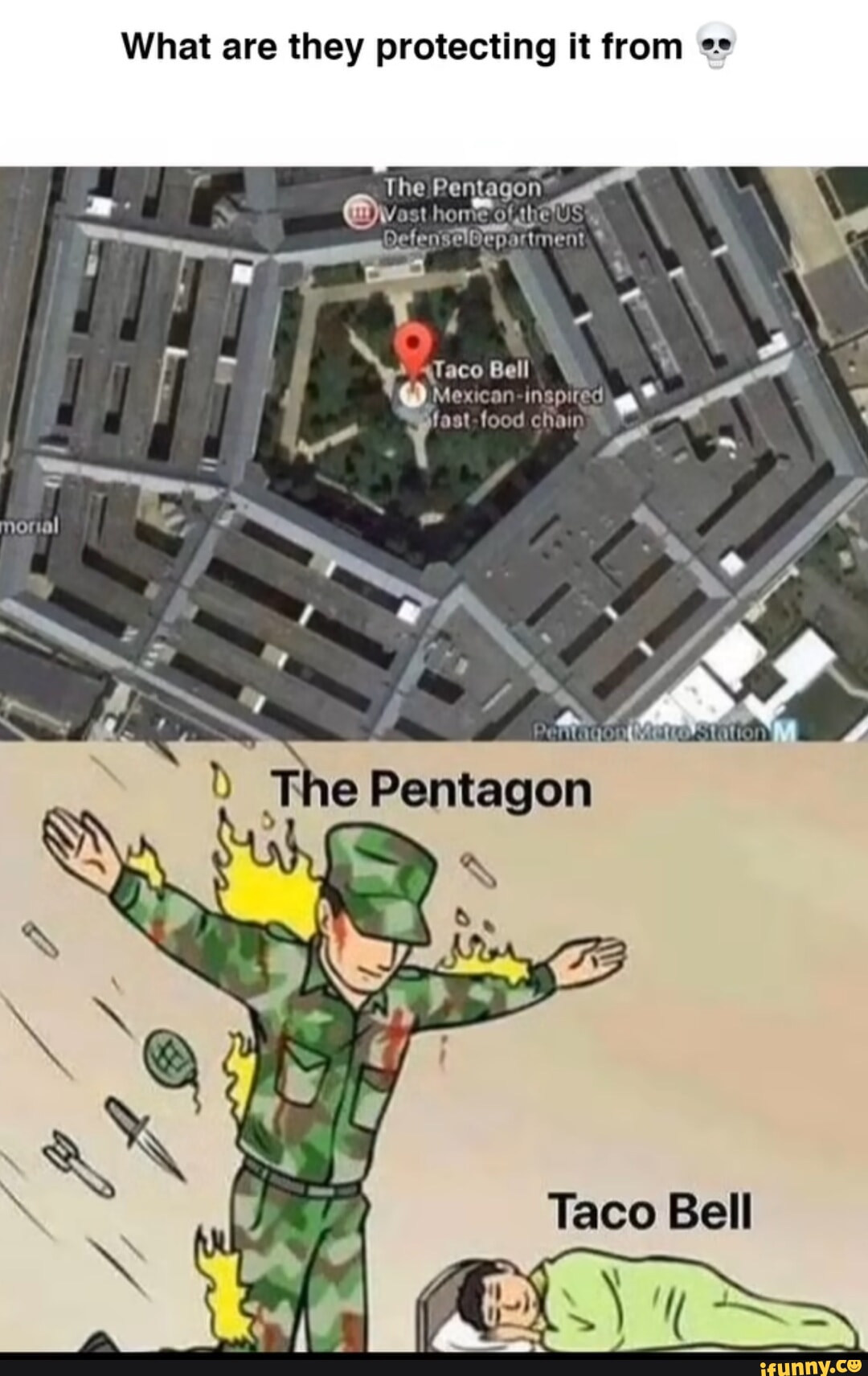 What are they protecting it from The co Bell \ Mexican-inspired food ...