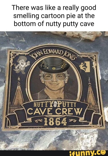 There was like a really good smelling cartoon pie at the bottom of ...