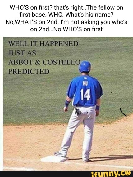 Abbottandcostello memes. Best Collection of funny Abbottandcostello ...
