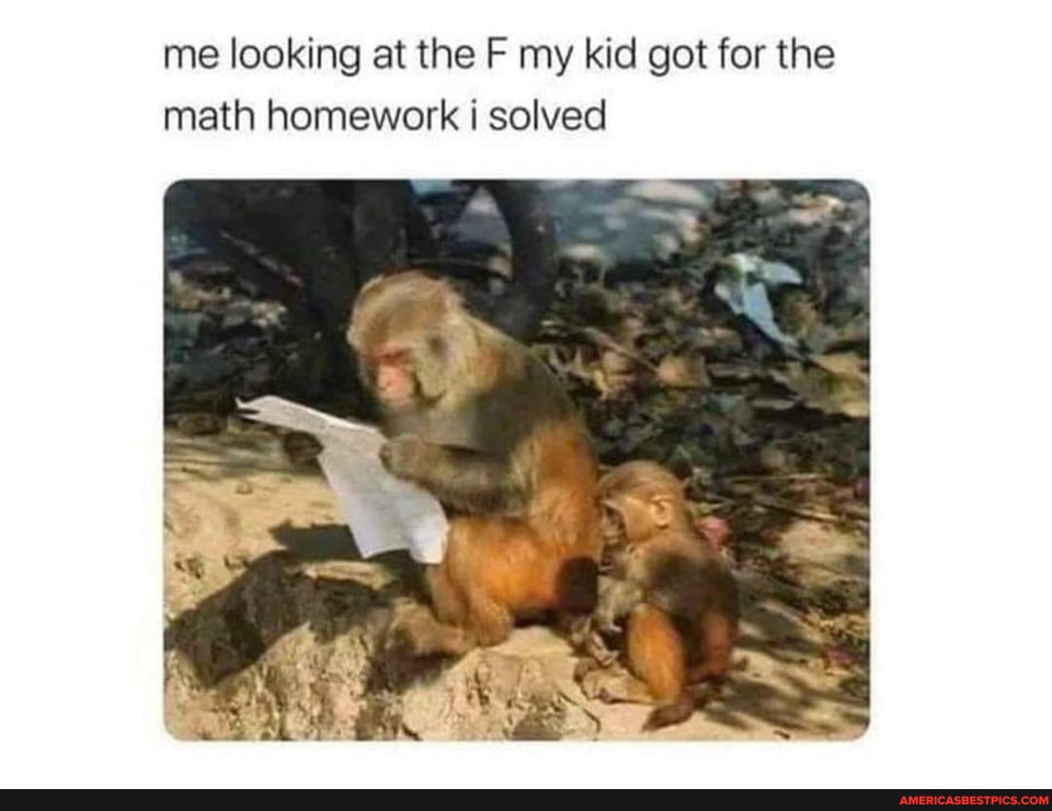 Oops... -Sparky - me looking at the F my kid got for the math homework ...