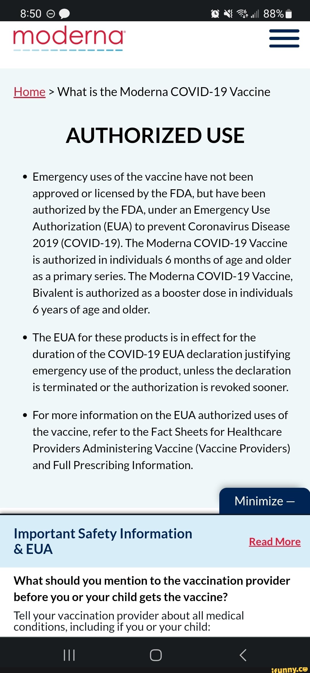 Moderna = Home > What is the Moderna COVID-19 Vaccine AUTHORIZED USE ...