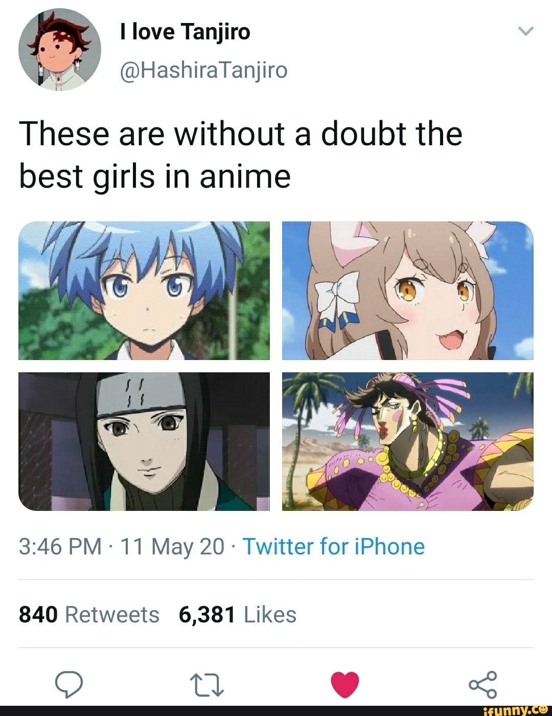 These are without a doubt the best girls in anime Twitter for iPhone ...