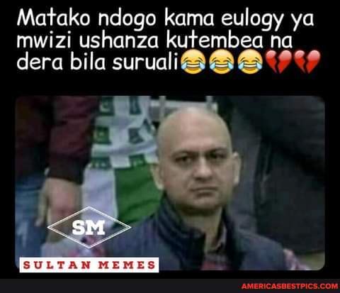 Matako ndogo kama eulogy ya mwizi ushanza kutembea na dera bila cw ...