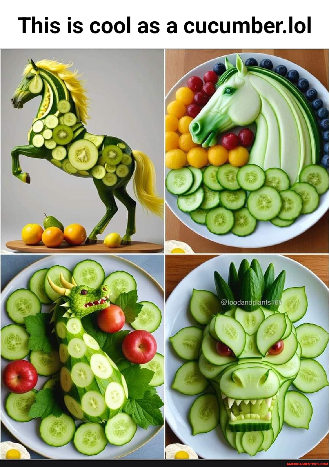 This is cool as a cucumber.lol - America’s best pics and videos
