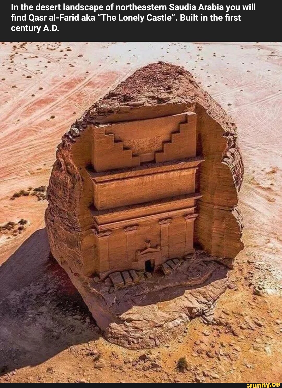 In the desert landscape of northeastern Saudia Arabia you will find ...