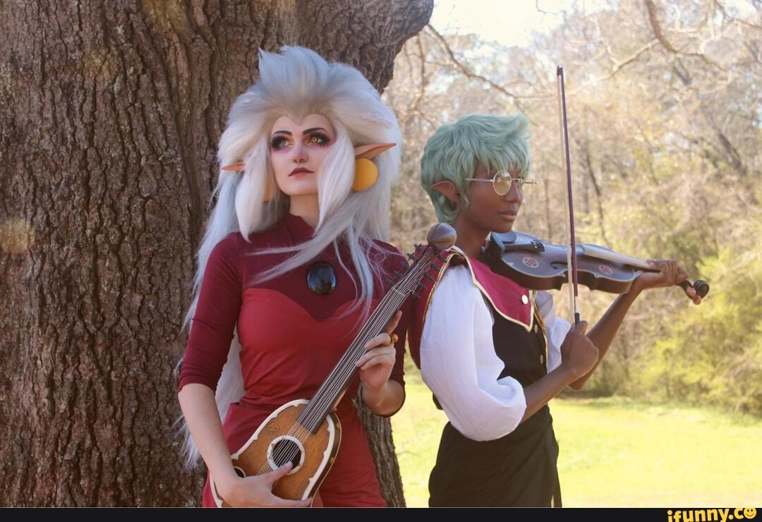 Eda And Raine Cosplay The Owl House