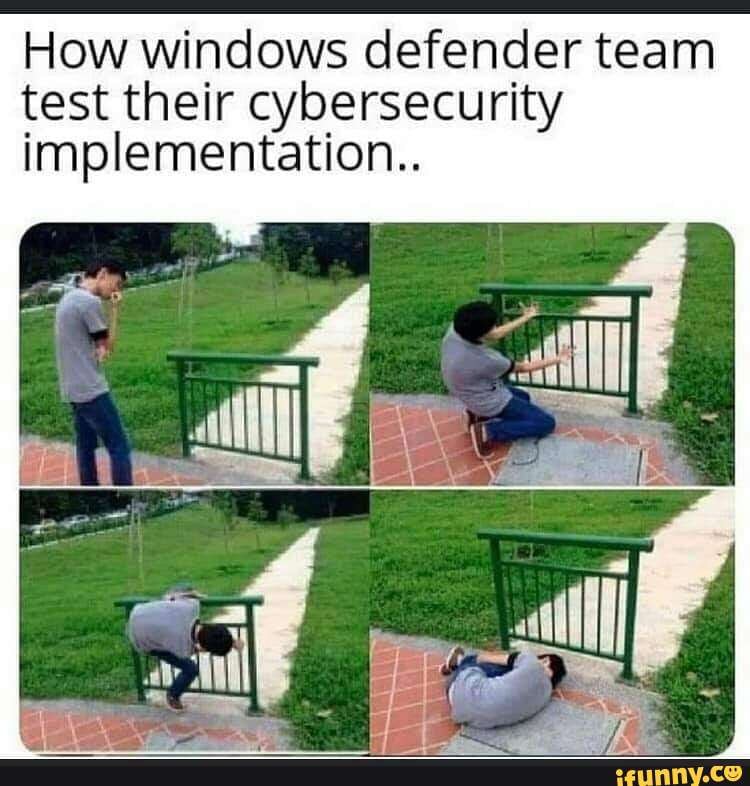 How windows defender team test their cybersecurity implementation.. he ...