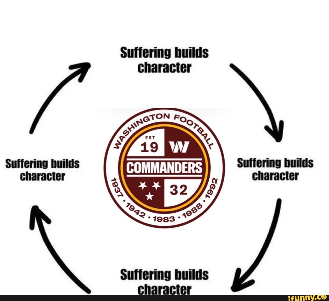 Suffering builds character Suffering builds character - iFunny