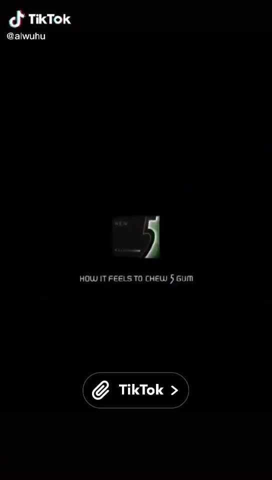 @alwuhu HOW IT FEELS TO CHEW 5 GUM TikTok - )