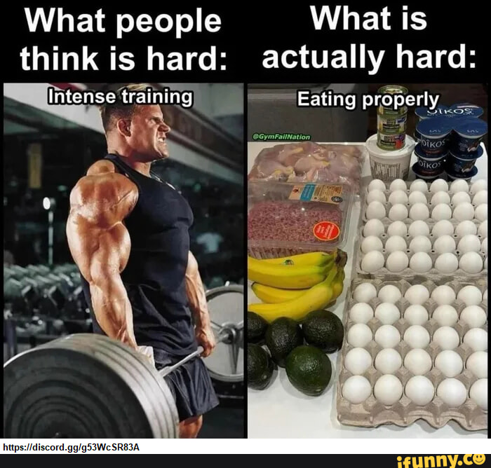 What people What is think is hard: actually hard: Intense training I ...
