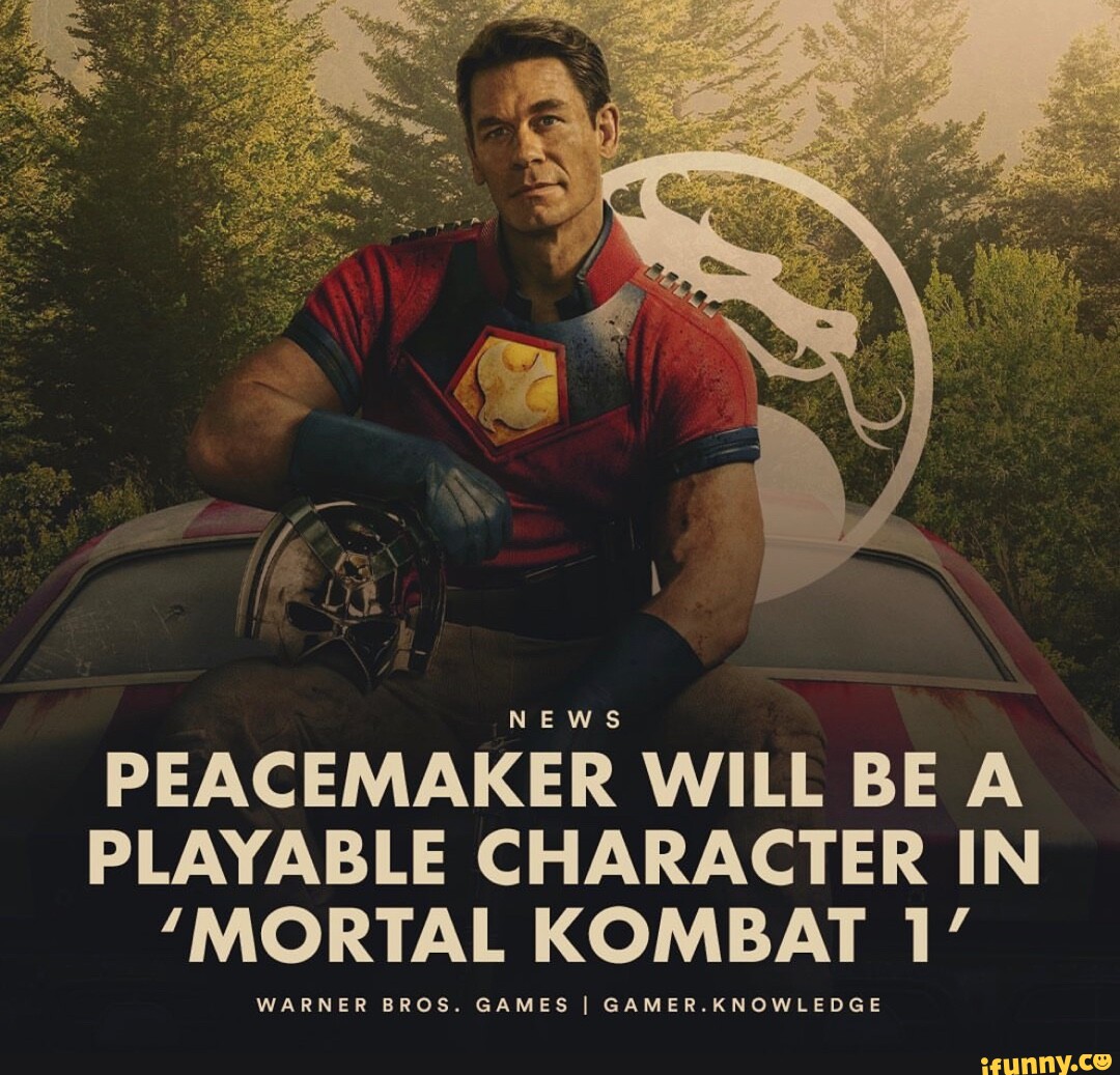 NEWS PEACEMAKER WILL BE A PLAYABLE CHARACTER IN "MORTAL KOMBAT 1 ...