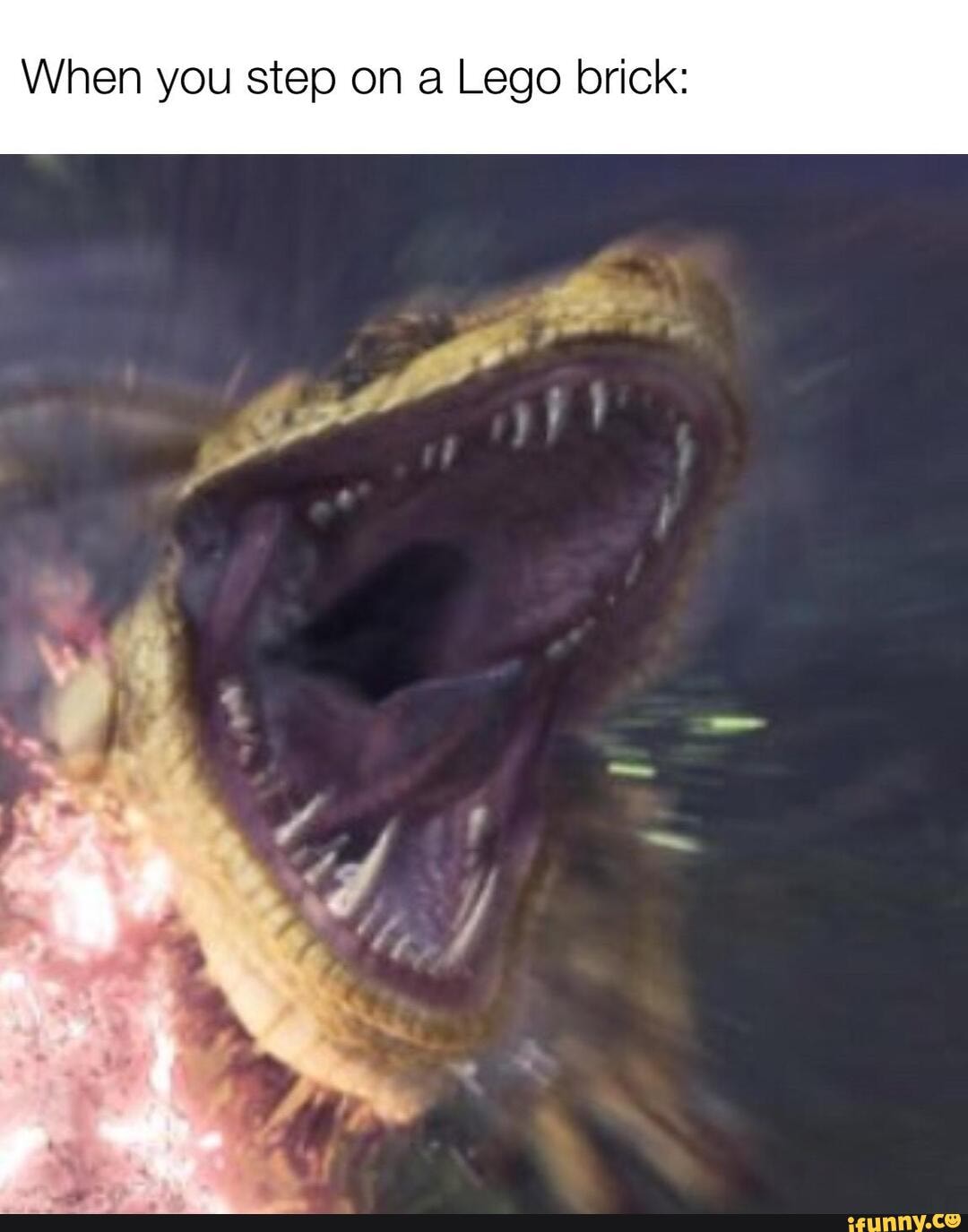 When you step on a Lego brick: - iFunny