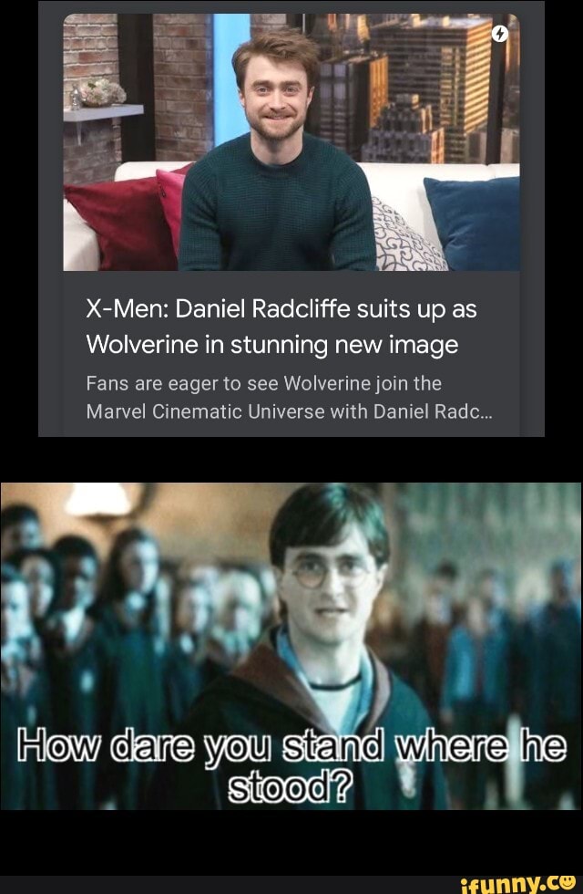 X-Men: Daniel Radcliffe suits up as Wolverine in stunning new image ...
