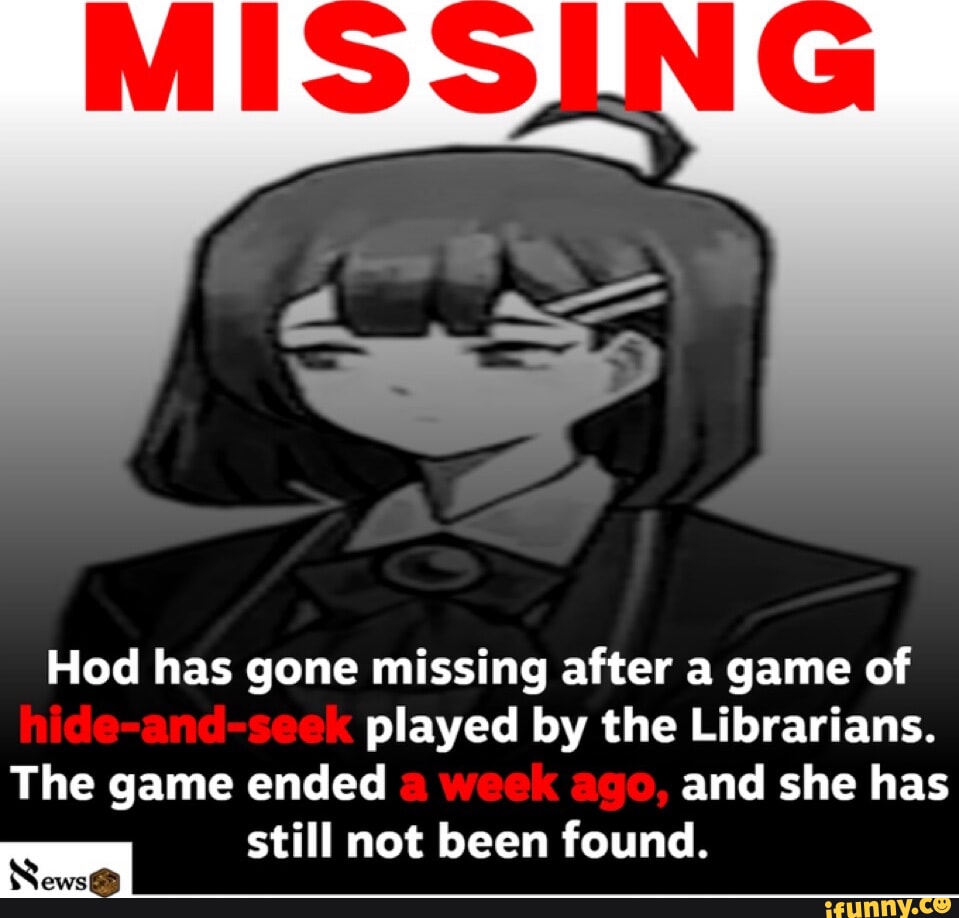 Hod has gone missing after a game of played by the Librarians. The game ...