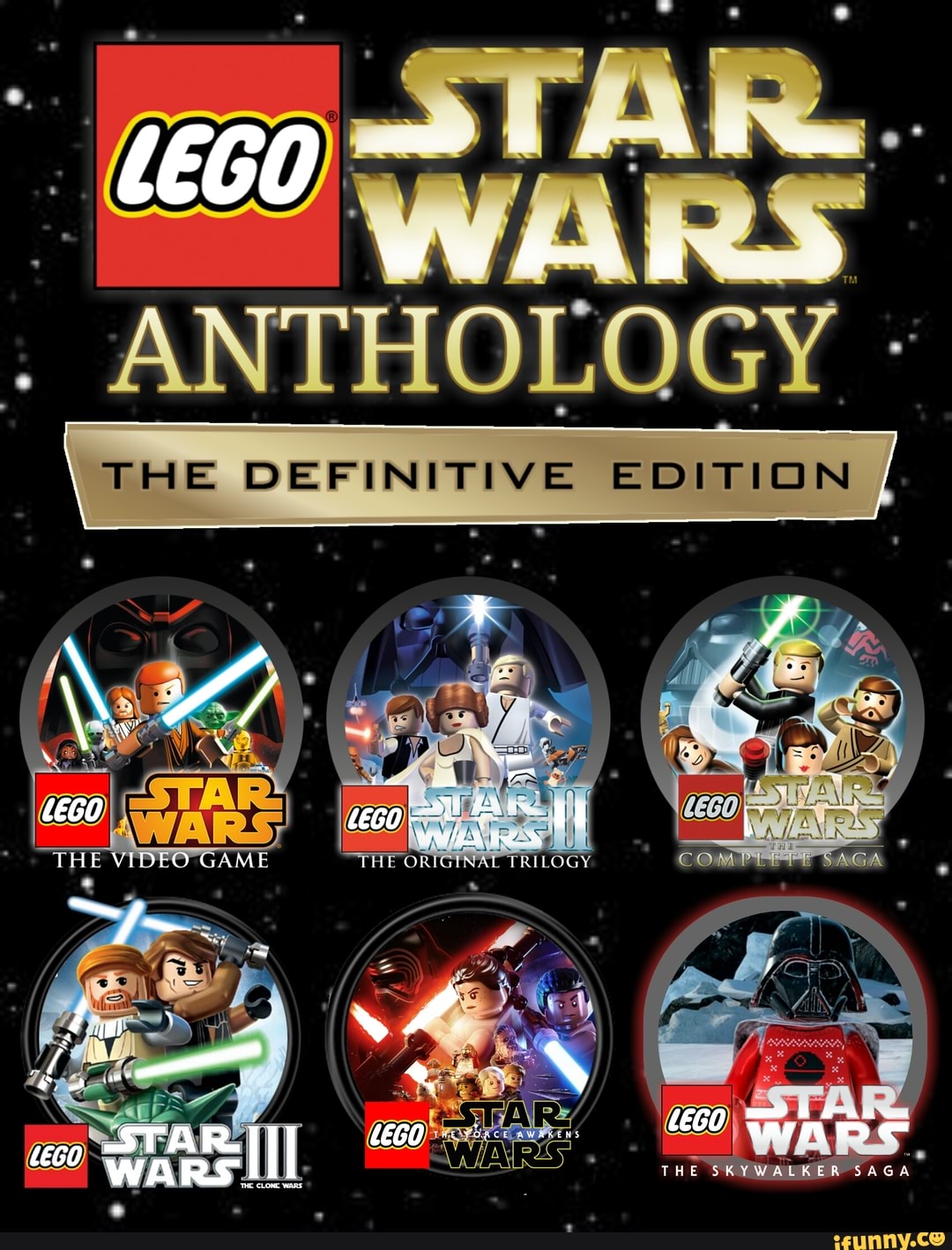 VIDEO GAME STAR WARS, ok AR.. ANTHOLOGY THE DEFINITIVE EDITION HOEN AD ...
