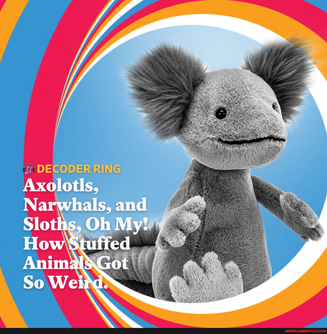 RING Axolotls, Narwhals, and Sloths, Oh My! How Stuffed Animal Got ...