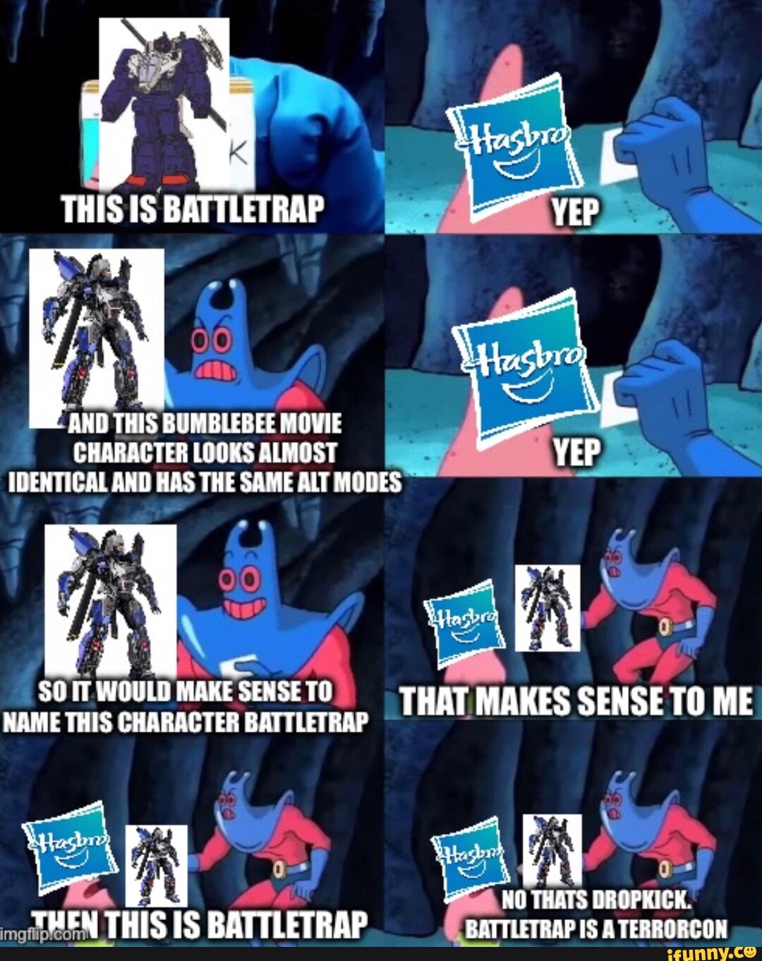 THIS BATTLETRAP YEP AND THIS BUMBLEBEE MOVIE CHARACTER LOOKS ALMOST YEP ...