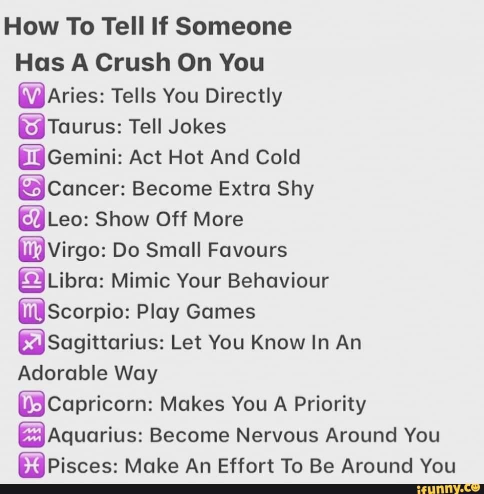 How do zodiac signs act around their crush 60 photos - Youhoroscope.com
