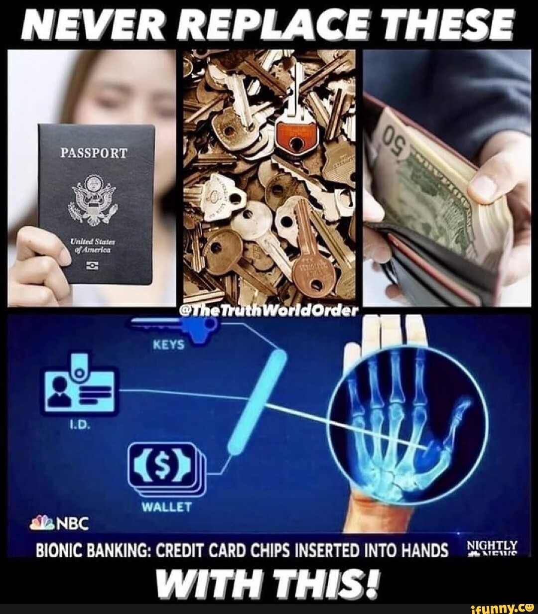 NEVER REPLACE THESE VELS PASSPORT NBC BIONIC BANKING: CREDIT CARD CHIPS ...