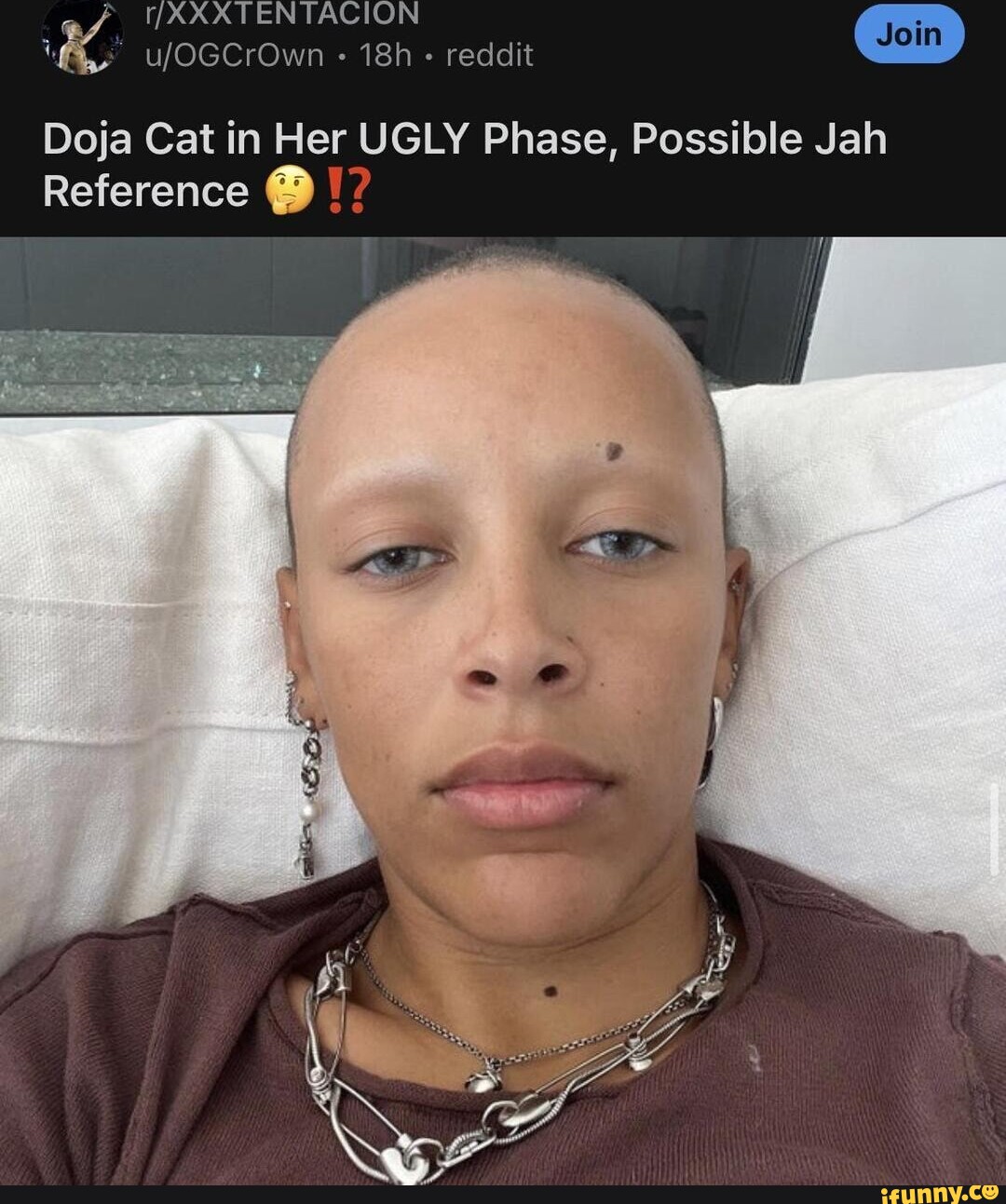 (/XXXTENTA CION reddit Doja Cat in Her UGLY Phase, Possible Jah Reference - iFunny