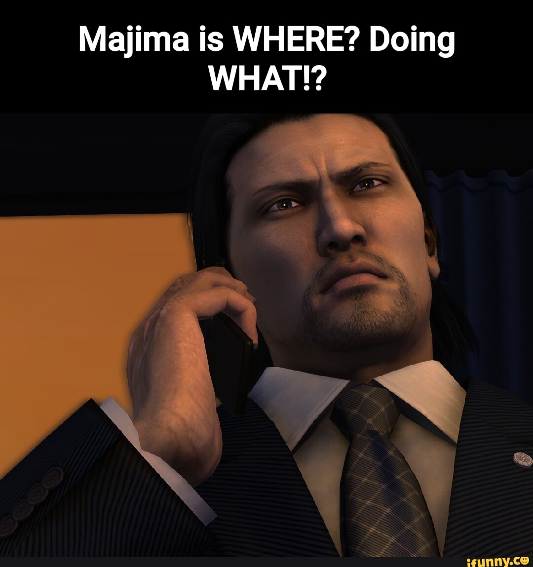 Majima memes. Best Collection of funny Majima pictures on iFunny