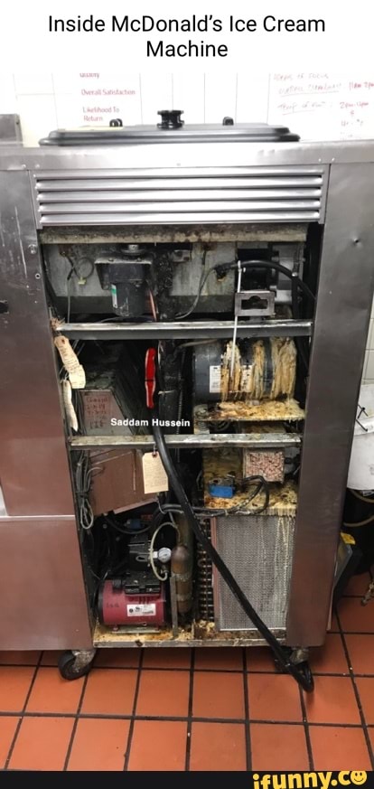 Inside McDonald's Ice Cream Machine - iFunny