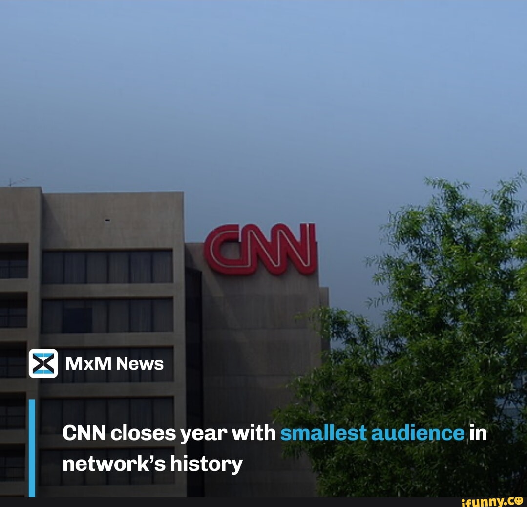 MxM News CNN closes year with smallest audience in network's history ...