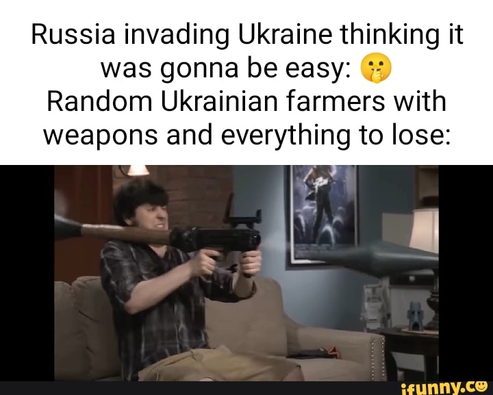 Russia invading Ukraine thinking it was gonna be easy: Random Ukrainian ...